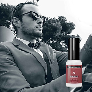 VIROCHEMISTRY Pheromones to Attract Women for Men (Armour) Body Spray - Bold, Extra Strength Human Pheromones Fragrance Body Spray - 50ml (Human Grade Pheromones to Attract Women)