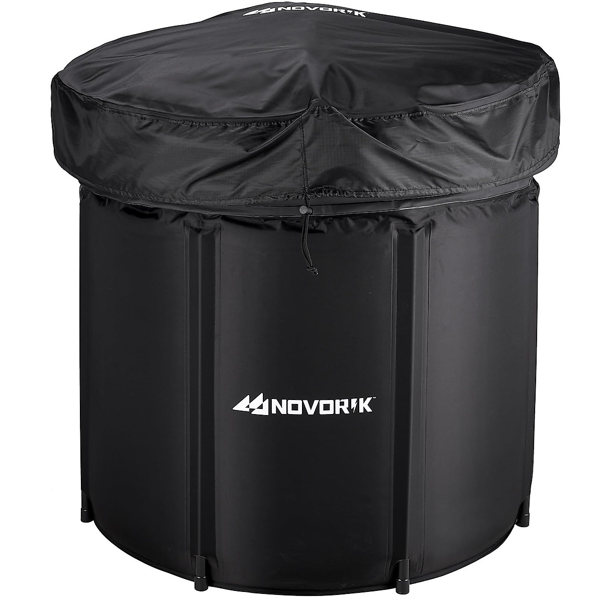 Cold Plunge Tub with Cloud Cover for Adults, Multi Layered Portable Ice Bath Tub for Athletes Post-Training Therapy and Recovery, Large Adult Soaking Bathtub for Home & Outdoor (85 Gallons)