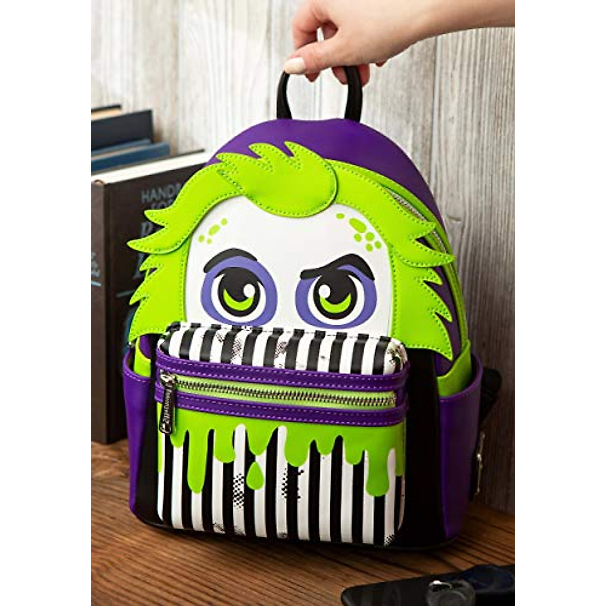 Loungefly Beetlejuice Mini Backpack Standard