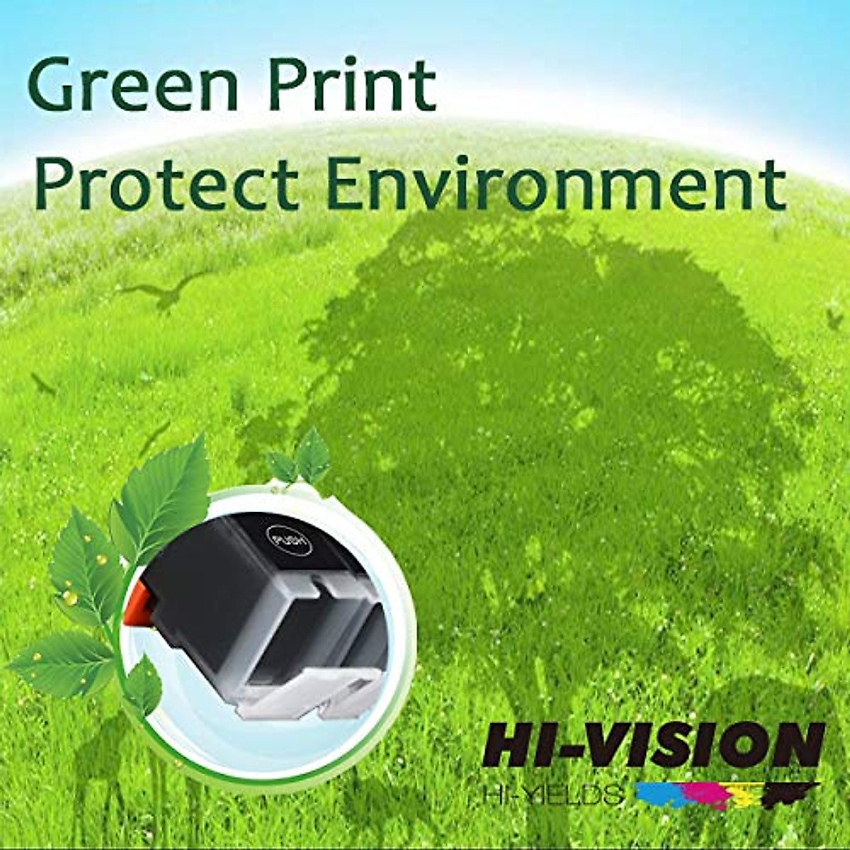 HI-Vision HI-Vision ® Compatible Ink Cartridge Replacement for Brother LC3019XL Used for MFC-J5330DW/MFC-J6530DW/MFC-J6730DW/MFC-J6930DW, (4-Pack, 1 Black, 1 Cyan, 1 Magenta, 1 Yellow)