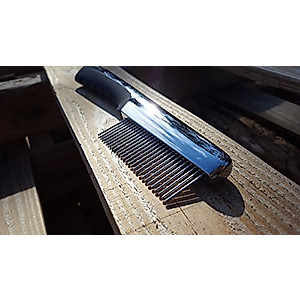 Resco Professional Anti-Static Dog, Cat, and Pet Rotating Pin Comb, Best for Removing Knots and Mats