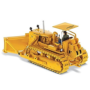 Diecast Masters 1:50 Caterpillar D7C Track-Type Tractor | Vintage Series Cat Trucks & Construction Equipment | 1:50 Scale Model Diecast Collectible Model 85577