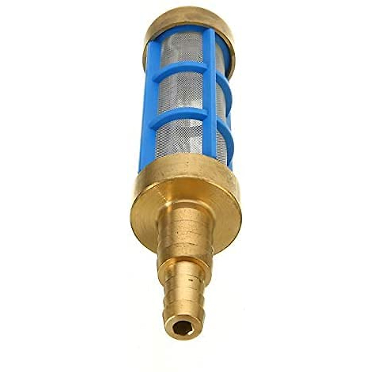 Suction Filter, Pressure Washer Water Suction Filter Drum, Brass Pick Up Filter Strainer Drum Suction, Brass 3/4'' 1/2'' Hose Water Suction Strainer Pickup Filter for Pressure Washer