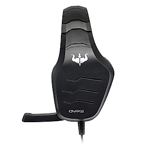 HUIJIN P50 Wired Gaming Headset Headphones 3.5 mm Jack with Adjustable Microphone Noise Cancelling Headphone for Ps4，Mobile Phone,iPod and Tablet