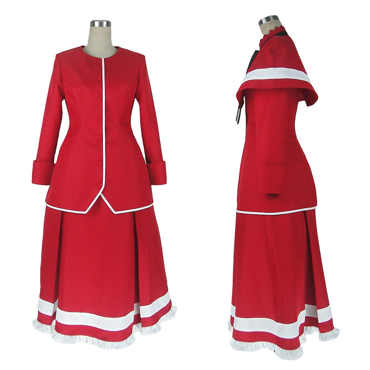 Mobile Suit Gundam: Iron Blooded Orphans Kudelia Aina Bernstein Cosplay Costume2543 (Male M)