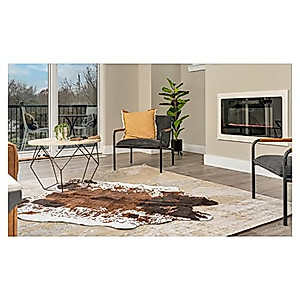 NativeSkins Medium Faux Cowhide Rug - Original (4.3ft x 5.6ft)