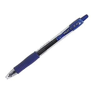 PILOT G2 Retractable Premium Gel Ink Roller Ball Pens, Fine Point, Blue Ink, 16 pens