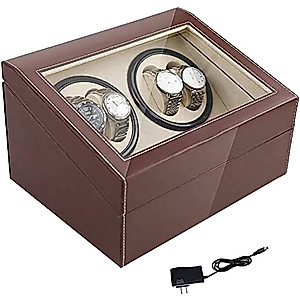 SHZICMY Automatic Watch Winder, 4+6 Automatic Watches Winders Storage Display Box Watch Winders Case