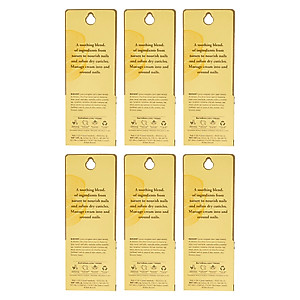 Burts Bees Lemon Butter Cuticle Cream Cuticle Cream Unisex 0.6 oz Pack of 6