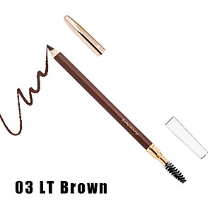 1pcs Eyebrow Pencil Longlasting Waterproof Durable Liner Eyebrow 5 Colors to Choose (3# Light Brown)