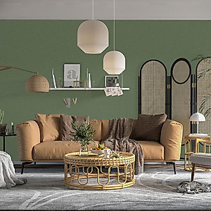 Green Peel and Stick Wallpaper 118.1''x17.7'' Green Contact Paper for Cabinets and Drawers with Tools, Removable Self Adhesive Thicken Wall Paper for Home Wall Decoration and Covering Old Furniture