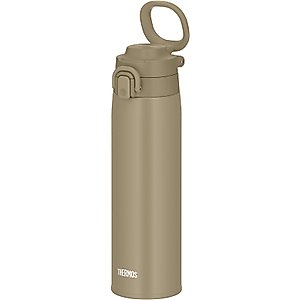 Thermos JOS-750 BE Vacuum Insulated Portable Mug with Carry Loop 25.5 fl oz (750 ml), Beige