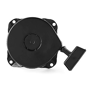 Gorgeri Tecumseh Recoil, Pull Start for Tecumseh 5Hp 590602 Recoil Lawn Mower Recoil Pull Start Starter Assembly Fits for Tecumseh H50 H60 H70 HH70 H35 HS40 HS50 590473 590602 590420 590420A (Black)