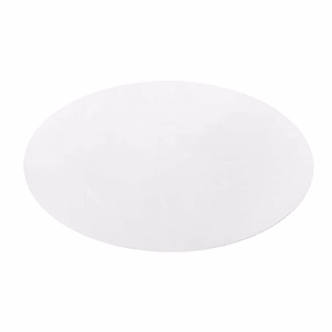 Modway Lippa 60" Oval-Shaped Mid-Century Modern Dining Table with White Wood Top and Gold Base