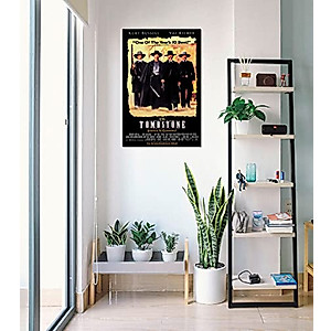 Tombstone - Movie Poster (Regular Style - Black) (Size: 24" x 36")