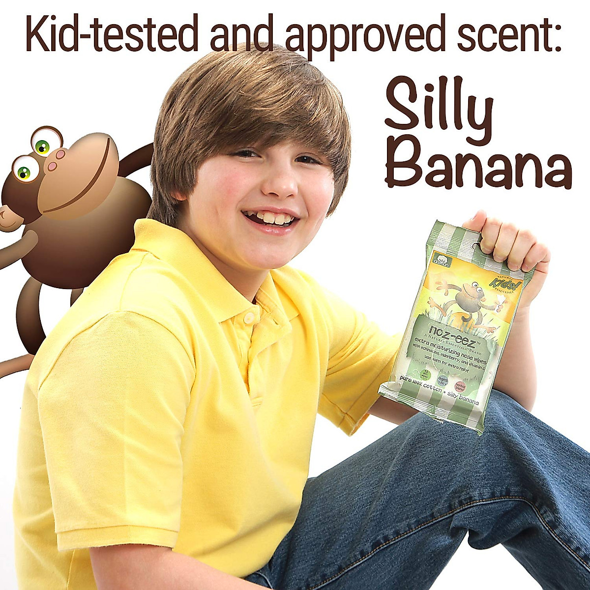 Natural Essentials Lil' Peepers Bundle - Baby Eyelid Cleansing Wipes, (30Ct) & 2 Packs of Moisturizing Nose Wipes (64 Wipes)