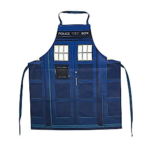 Seven20 Doctor Who Tardis Apron - Cook with Tardis