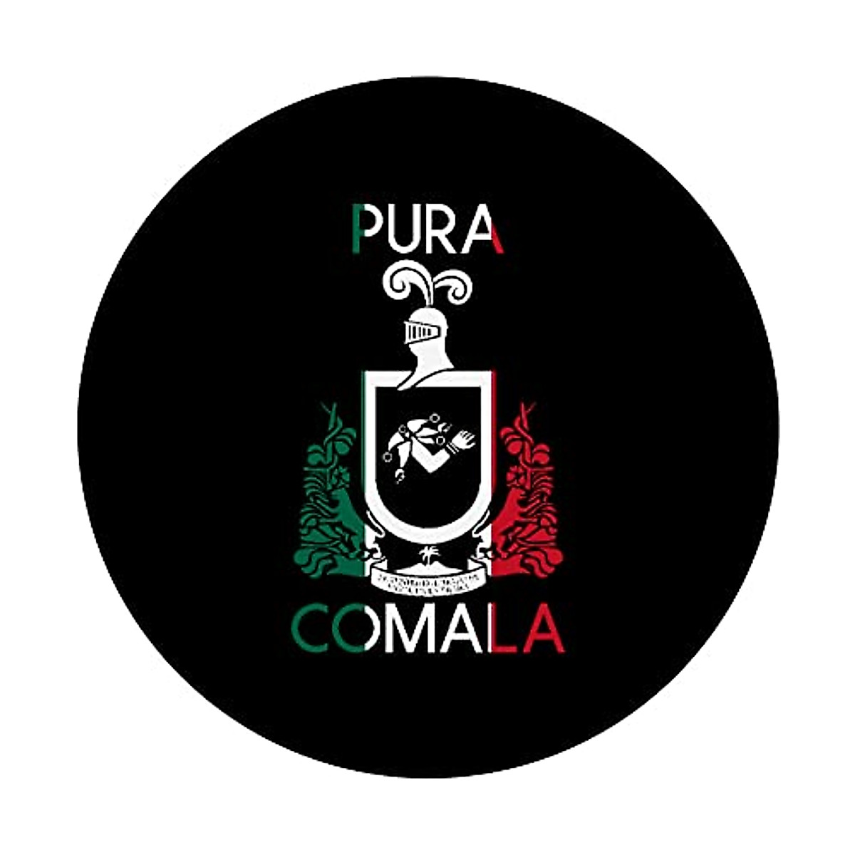 Comala Colima Estado De Mexico Escudo Eagle Aguila PopSockets Swappable PopGrip