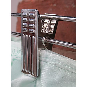 NAHANCO BSH12-50 12" Chrome-Plated Bikini Hanger with Chrome Drop 50 /Carton