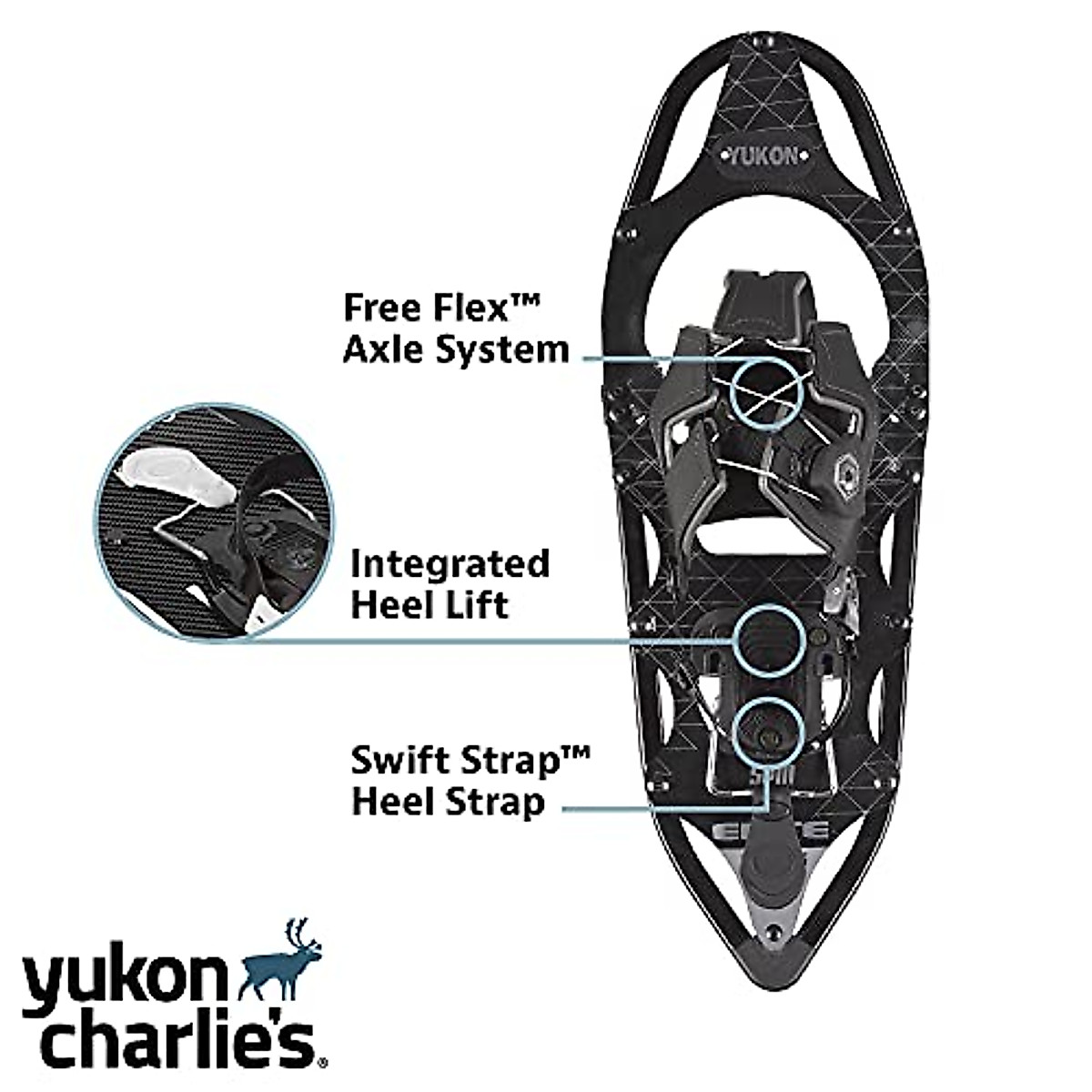 Yukon Charlies Elite Spin Snowshoe, 821