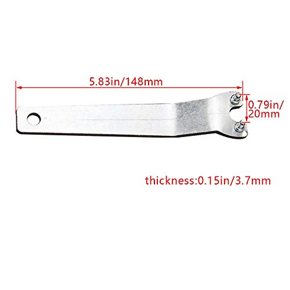 Utoolmart Angler Grinder Parts Black Metal Guard Protector Cover Thick Angle Wrench Grinder Flange Lock Nut Angle Grinder Handle Sanding Disc Set for Electric Angle Grinder