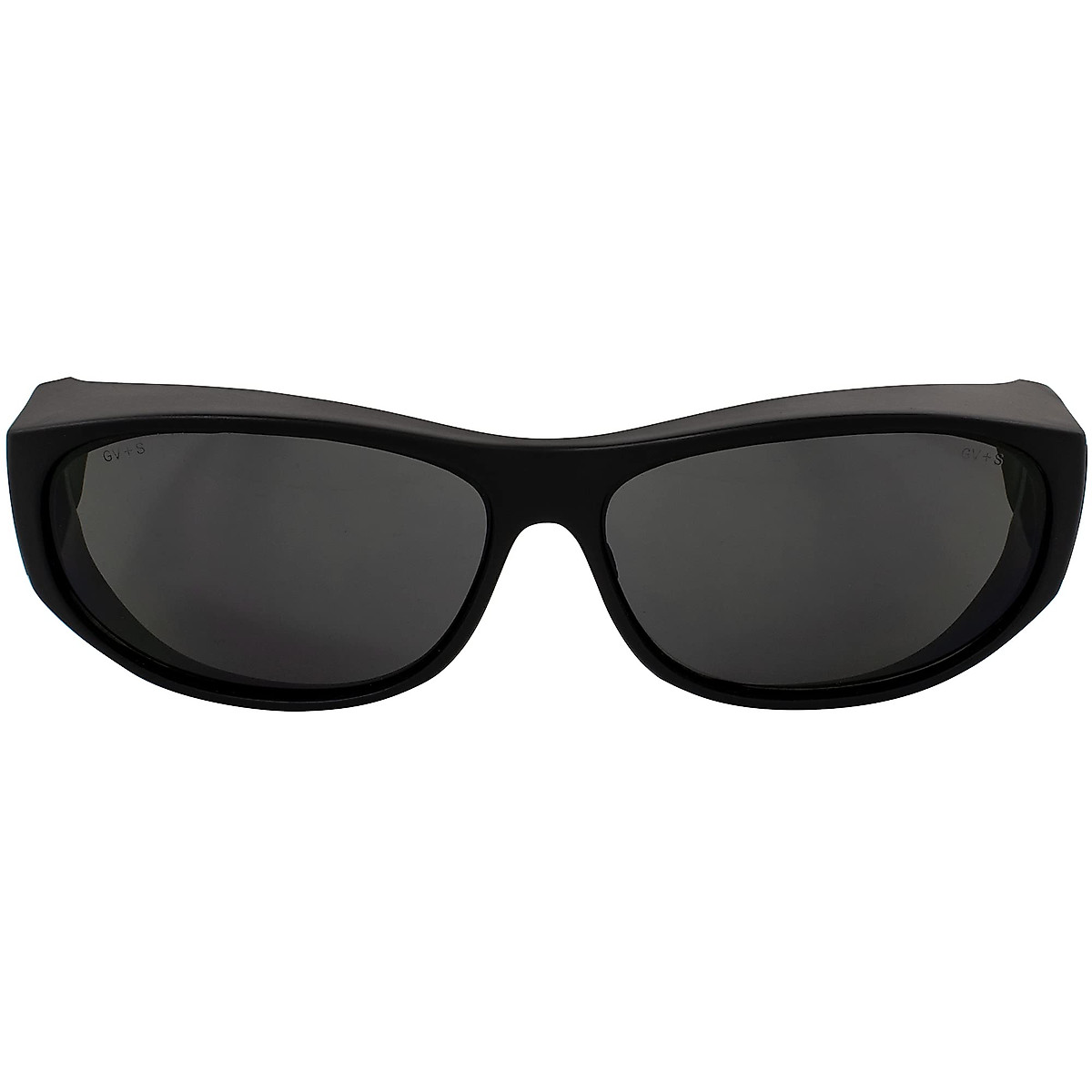Global Vision Escort Safety Glasses Fit Over Most Eyewear Smoke Lenses (Black Smoke)