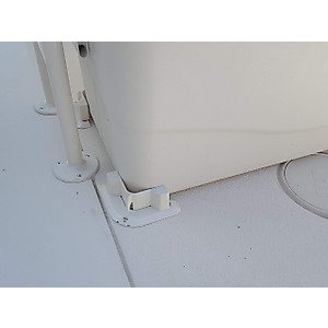 Versa-Chock Removable Cooler Mounting kit (Cream), One Size, VCCREAM4PK