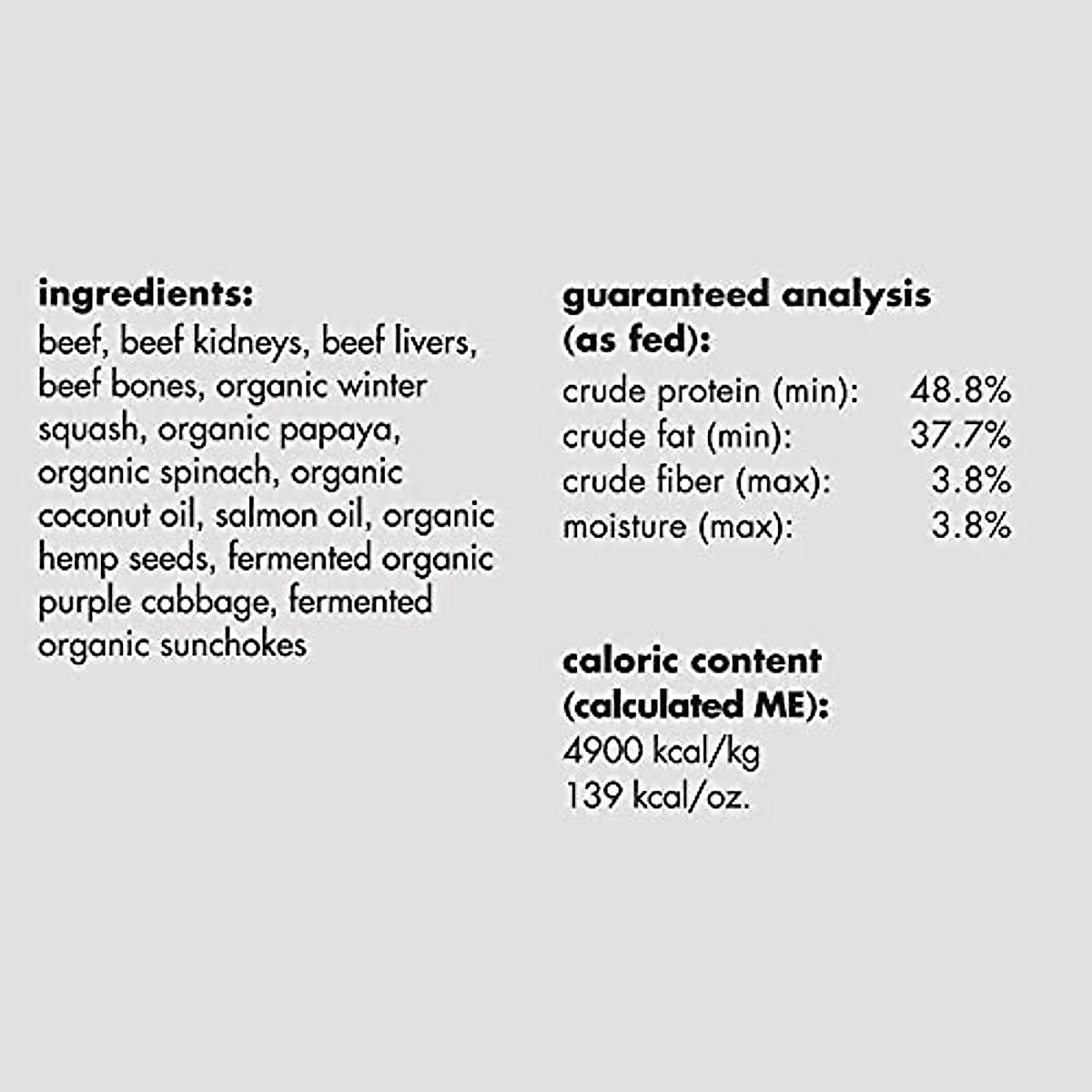 Smallbatch Pets Freeze-Dried Beef Bites for Dogs & Cats, 7 oz, Made in The USA, Organic Produce, Humanely Sourced Meat, Single Source Protein, Mixer & Topper, Healthy, with Papaya and Probiotics