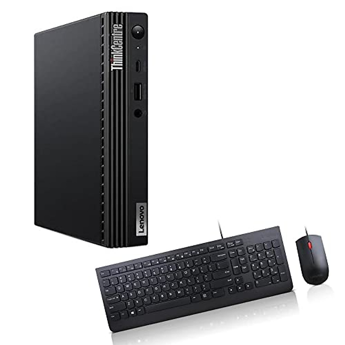 Lenovo ThinkCentre M75q Tiny Gen 2 Home & Business Mini Desktop (AMD Ryzen 5 PRO 5650GE 6-Core, 64GB RAM, 1TB PCIe SSD + 1TB HDD (2.5), AMD Radeon, WiFi, Win 11 Pro) Refurbished (Renewed)