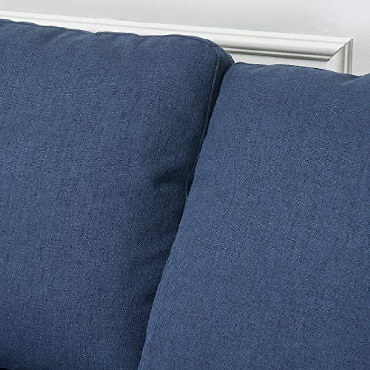 Christopher Knight Home Zahra Fabric Sectional Couch, 5-Pcs Set, Dark Blue