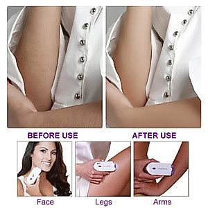 Durable and Portable Painless Epilator,Painless USB Mini Epilator, Electric Shaver Portable Bikini Epilator for Face, Lips, Chin, Arms, Peach Fluff, Fingers, Legs and Body