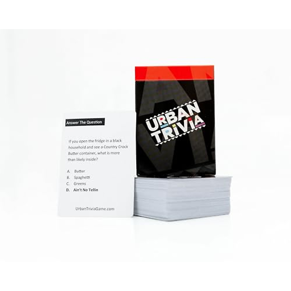 Urban Trivia Game Party Pack Bundle. Multi-Generational Black Card Game. Movies, TV, Growing Up Black + Music Trivia. Black Party Game Fun for Adults & Families.