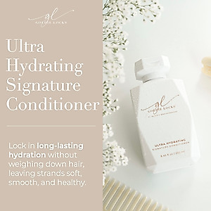 Goldie Locks Ultimate Travel Duo, Ultra Hydrating Signature Shampoo & Conditioner Hair Care Set, Infused with Marula Oil, Biotin, Rose Water & White Truffle, Sulfate & Paraben-Free, 3.4 Oz Each