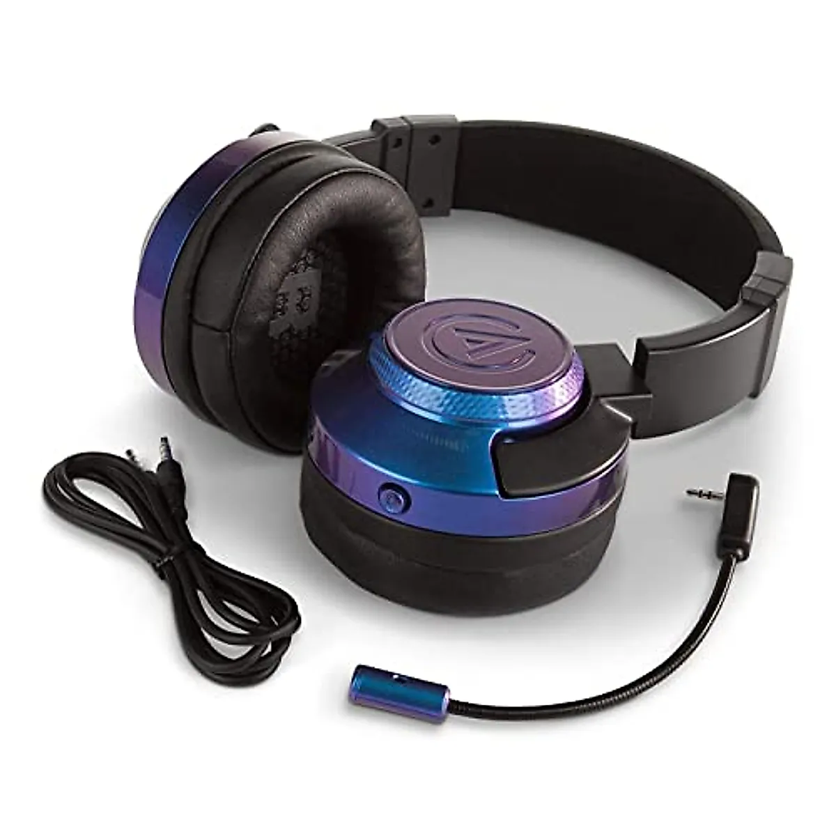 PowerA Fusion Wired Stereo Gaming Headset with Mic for PlayStation 4, Xbox One, X, Xbox One S, Xbox 360, Nintendo Switch, PC, Mac, VR, Android, and iOS - Cosmos Nebula - Xbox 360; Xbox