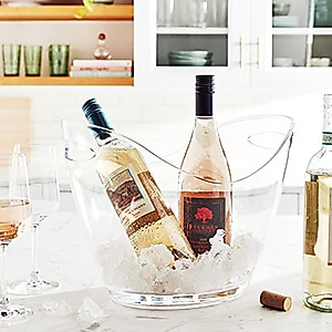 Prodyne Vino Gondola Wine Bucket , Clear
