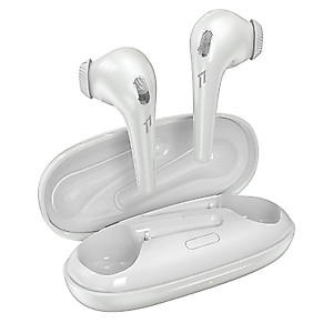 1MORE ComfoBuds Wireless Earbuds for Kids, Mini Noise Cancelling True Wireless Earbuds for Teenager, Bluetooth 5.0 Headphones with 4 Mics, IPX5 Waterproof Sports Earphone for Students, White