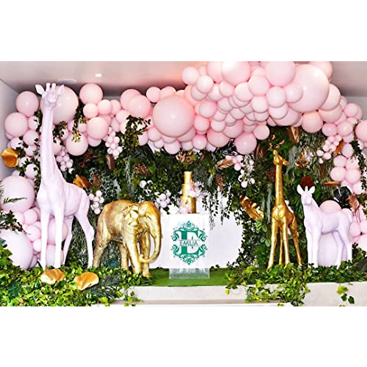 Pink Balloons 85 pcs Light Pink Balloons Garland Arch Kit 5/10/12/18 Inch Different Sizes Pastel Pink Latex Balloons for Pink Birthday Party Decorations Baby Shower Wedding Gender Reveal Decorations