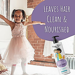 Maya Mari Kids Curly Hair Gift Set | 2-in-1 Shampoo & Conditioner, Curl Cream, Detangler | Tear-Free, Sulfate-Free