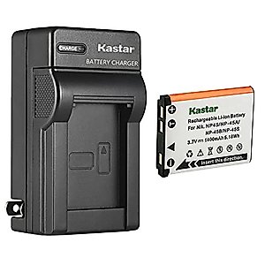 Kastar 1-Pack Battery and AC Wall Charger Replacement for Fujifilm FinePix XP120 FinePix Z10fd FinePix Z20fd FinePix Z30 FinePix Z31 FinePix Z33WP FinePix Z35 FinePix Z37 FinePix Z70 FinePix Z71