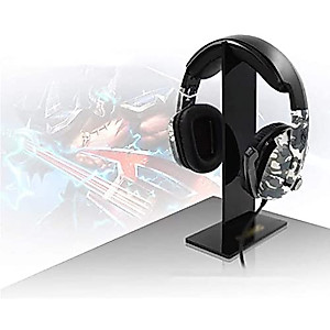 ANIIC Headset Stand Headphone Stand Stable Headset Bracket Display Shelf Computer Gaming Holder Rack Earphone Vertical Bracket Hanger Headphone Stand (Color : Pink)