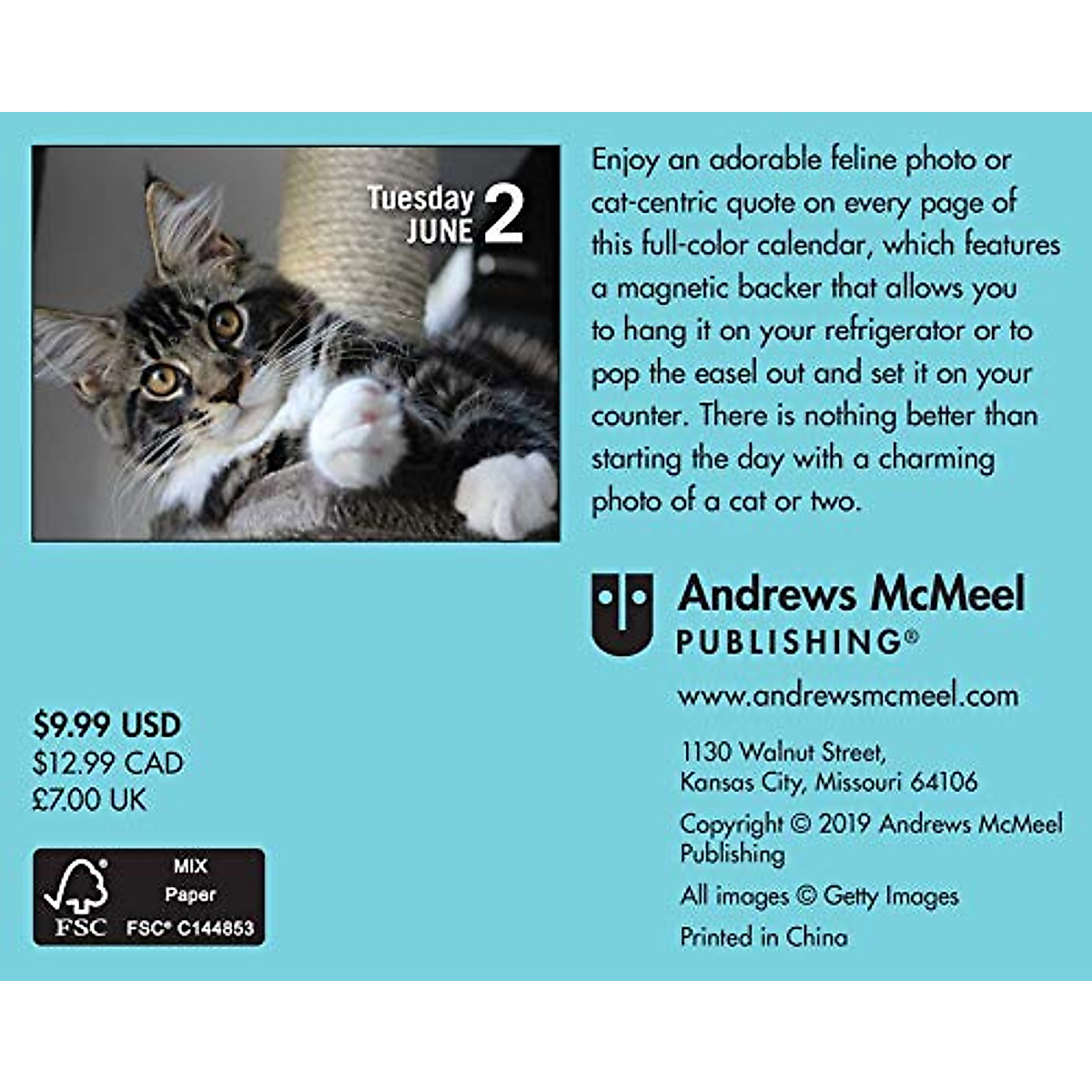 Cats 2020 Mini Day-to-Day Calendar