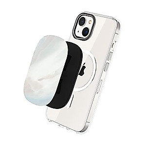 RHINOSHIELD GRIPMAX Compatible with MagSafe - Grip, Stand, and Selfie Holder for Phones and Cases, Repositionable and Durable, Best paired with RHINOSHIELD Phone Cases for MagSafe - Pearl Luster