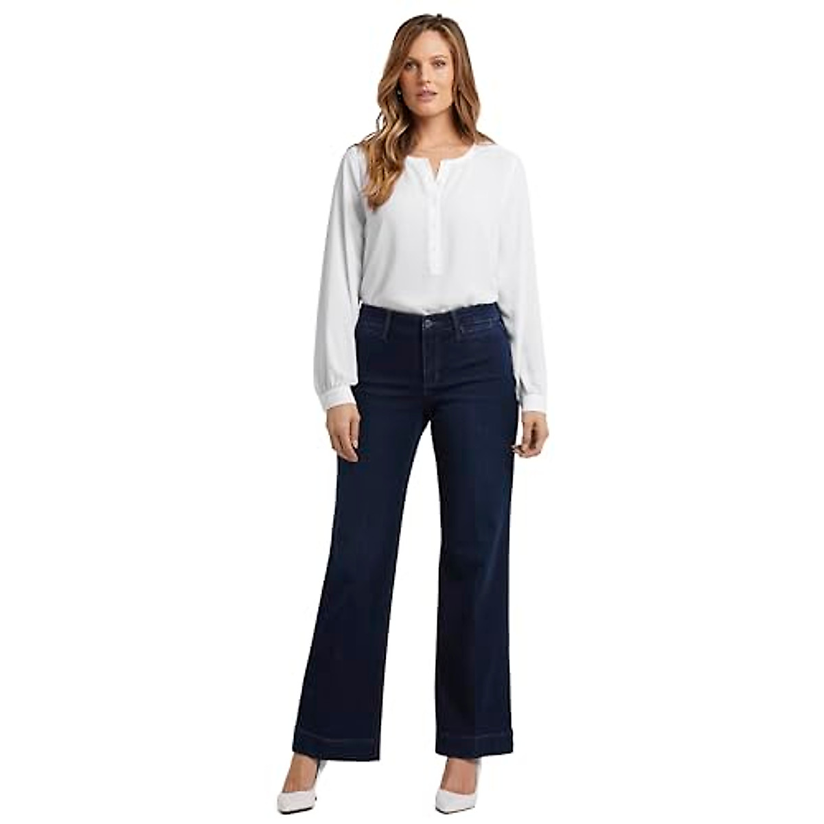 NYDJ Women's Misses Teresa-Trouser, Burbank WASH, 8