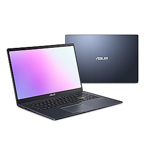 ASUS L410 MA-DB04 Ultra Thin Laptop, 14” FHD Display, Intel Celeron N4020 Processor, 4GB RAM, 128GB Storage, NumberPad, Windows 10 Home in S Mode, Star Black (Renewed)