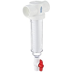 Rusco 1-1/2-250-F Polyester Screened Spin-Down Filter System , White