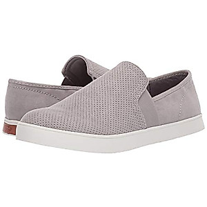 Dr. Scholl's Shoes womens Luna Sneaker, Grey Cloud Microfiber Perforated, 8 US