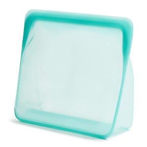 Stasher Reusable Silicone Storage Bags (Mega, Mid) | Leakproof Food Containers