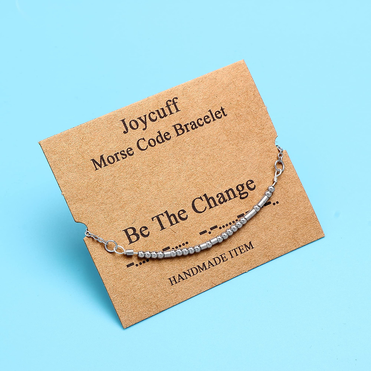 JoycuFF A New Chapter Morse Code Bracelets for Women Inspirational Retirement Jewelry for Best Friend Coworker Colleagues Enjoy Your New Chapter Retirement Bracelet Gifts for Coworker Leaving Retired