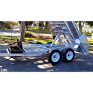 Zhiqinge Trailer 1.98" Grease Cover Dust Caps for 2 k 3.5 k 3,500 lb Axle Hub(2 PK)