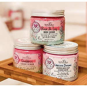 Bella & Bear Unicorn Dreams Whipped Bath Soap, SLS Free, Paraben Free, Cruelty-Free, Vegan Body Wash And Shave Cream, 6.7oz mango & pineapple with a hint of vanilla